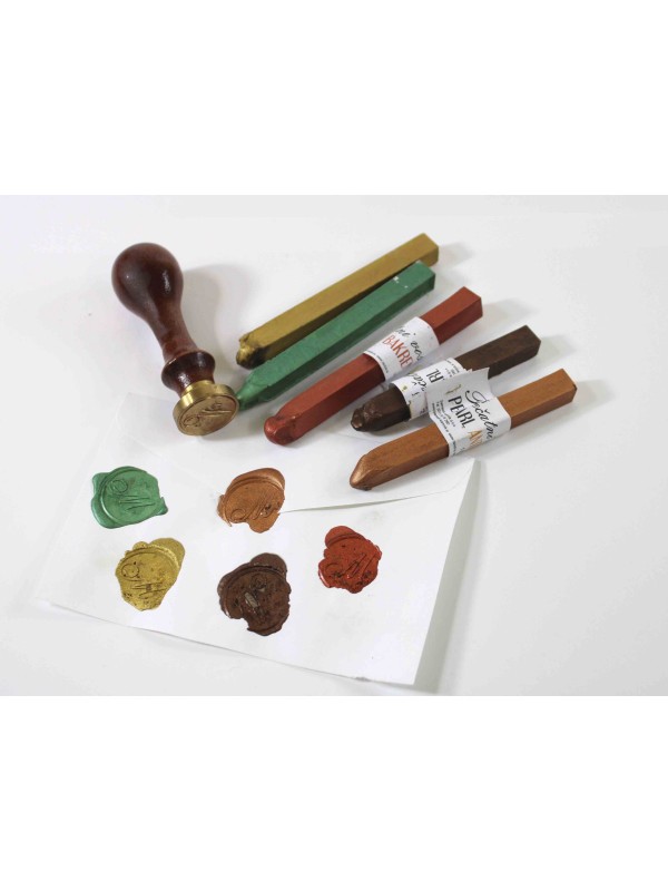 PEČATNI VOSEK PEARL Antik Zlat